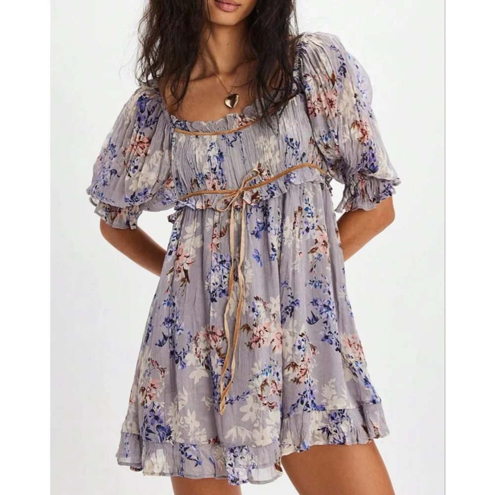 Free People | Dresses | Free People Marney Mini Dress Original Combo ...